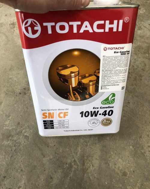 Масло totachi 10W-40 + масляный фильтр на ваз