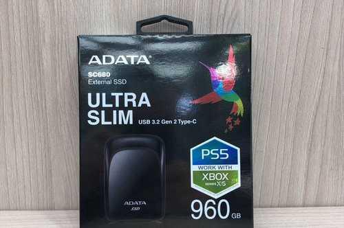 Ssd Adata SC680 960gb новый