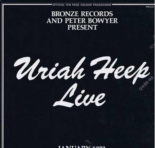 Uriah heep-live-1973 2LP japan NM++ буклет