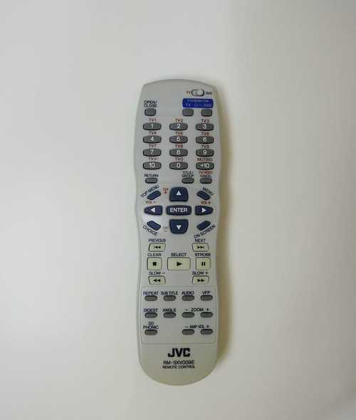 Пульт JVC RM-SXV009E для DVD,TV