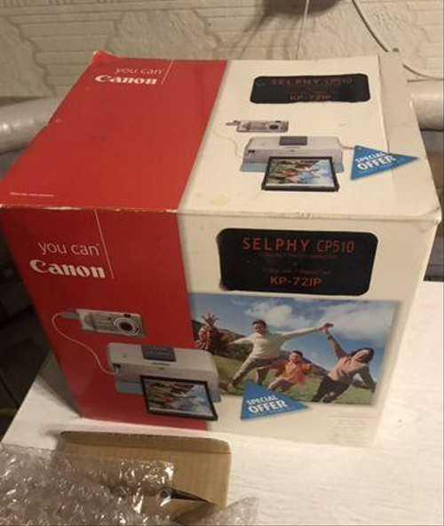 Фото принтер Canon selphy cp510