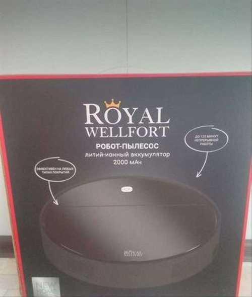 Робот пылесос новый"Royal Wellfort"