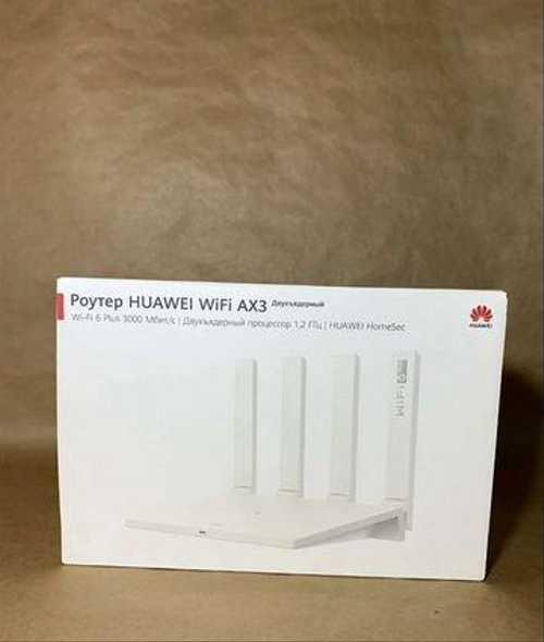 Wifi роутер huawei wifi AX3 новый