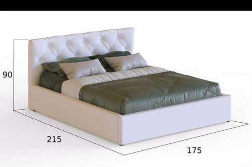 Кровать с полками 160х200