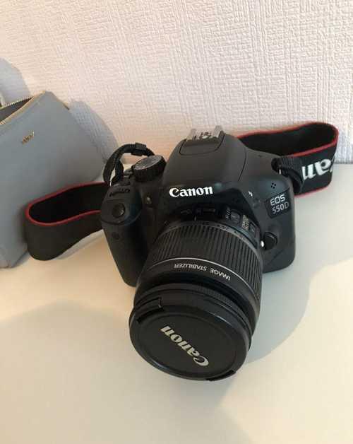 Фотоаппарат Canon 550 D + объектив 18-55 mm