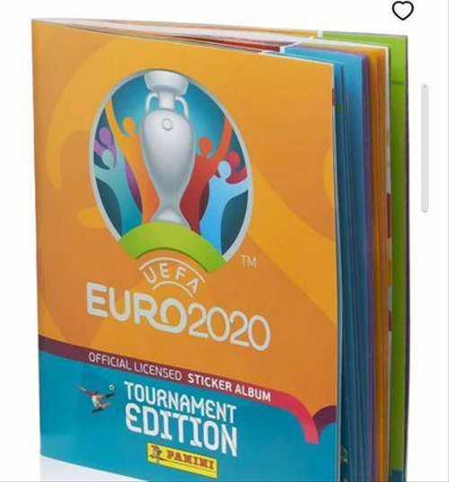 Журнал для наклеек Euro2020 Panini