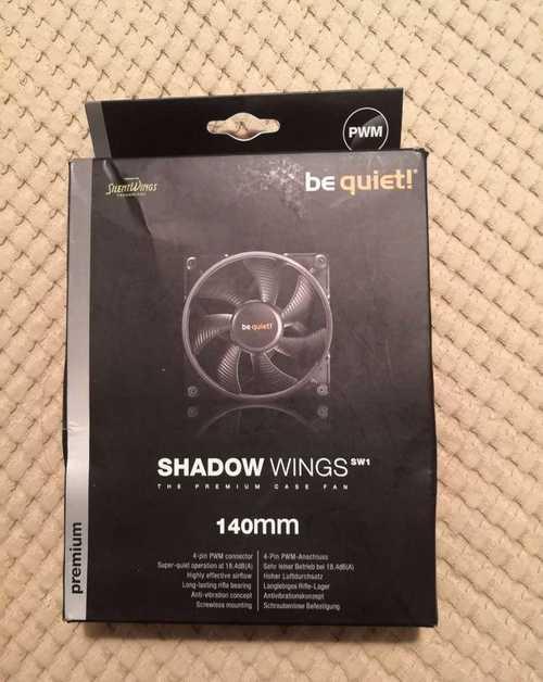 Кулер bequiet 140mm shadow wings
