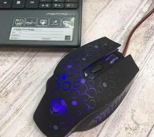 Игровая мышка с подсветкой MGK 11U 4 кнопки