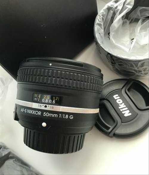 Объектив nikkor 50 1.8g