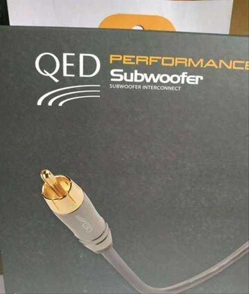 Кабель сабвуферный QED Performance SubWoofer 6.0m