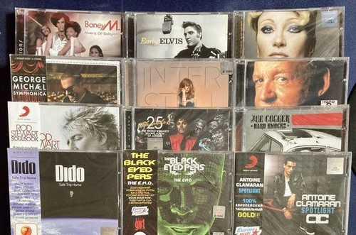 Музыкальные cd диски, новые в упаковке