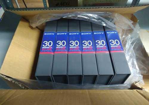 Видеокассета Sony BCT-30MA Betacam SP новые