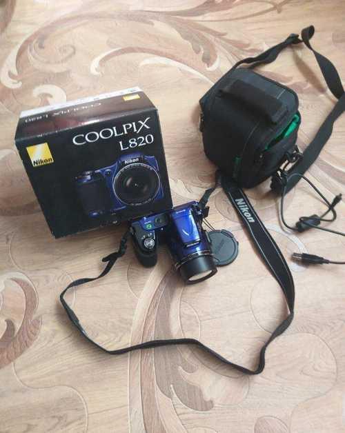 Фотоаппарат никон coolpix L820
