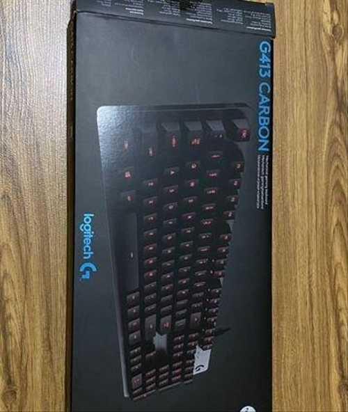 Игровая клавиатура Logitech G413 carbon