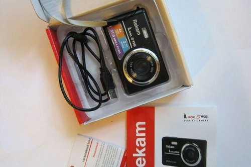 Цифровой фотоаппарат Rekam iLook S950i Black