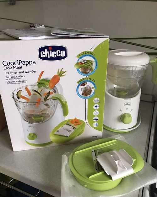 Пароварка блендер Chicco Easy Meal