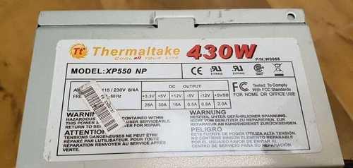 Блок питания Thermaltake XP550 NP 430 Вт