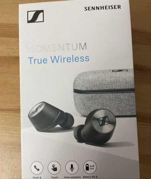 Sennheiser momentum true wireless black