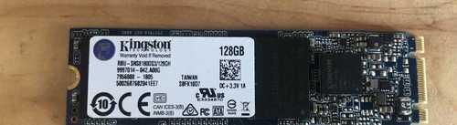 Kingston SSD m2 128gb