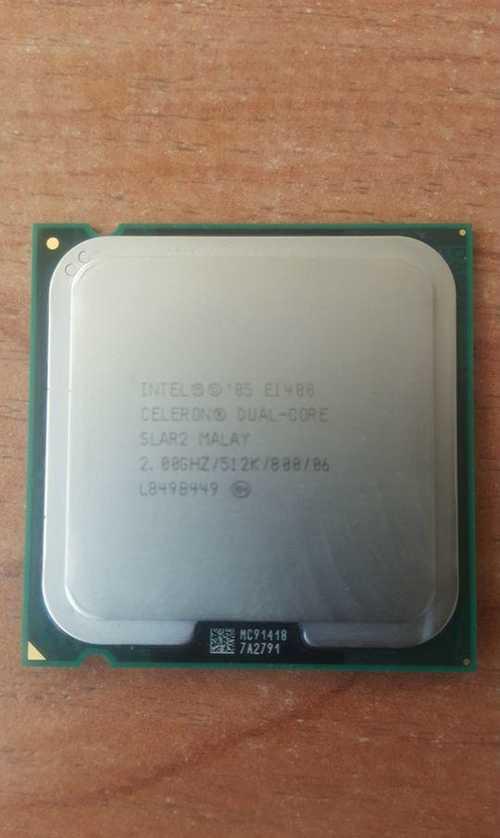Процессор Intel Dual Core Celeron E1400 2.0GHz