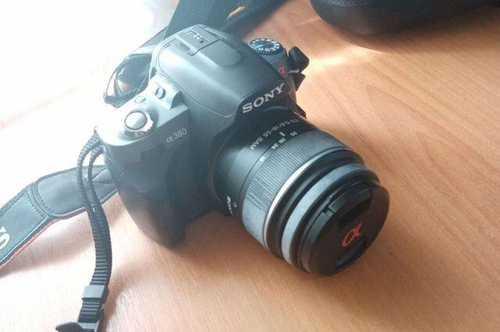 Зеркальный фотоаппарат sony dslr A380