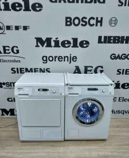 Комплект Стиральная Miele W5877 +сушка Miele T886