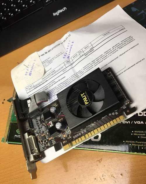 Видеокарта Geforce 210 Palit ddr3 512 mb