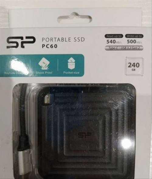 Внешний SSD накопитель SP PC60