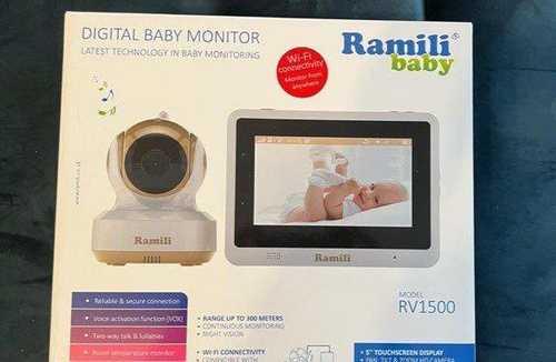 Видеоняня Ramili Baby RV1500 золотая новая