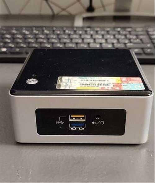 Министр пк (неттоп) Intel nuc 128ssd 4гб ram