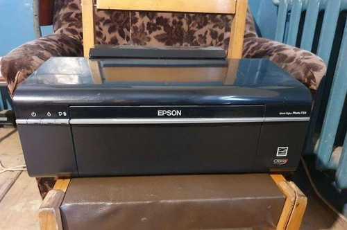 Цветной струйный принтер epson