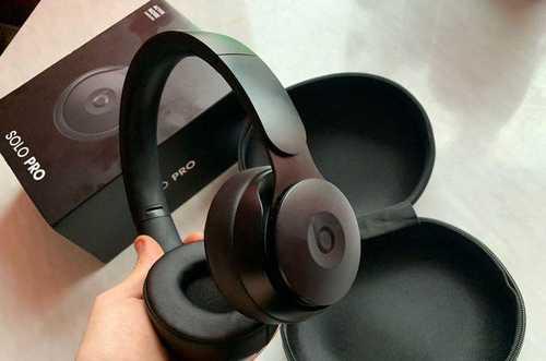 Беспроводные наушники beats solo pro black