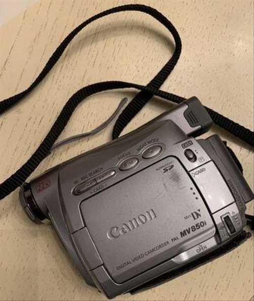 Видеокамера Canon mv 850 i, бу