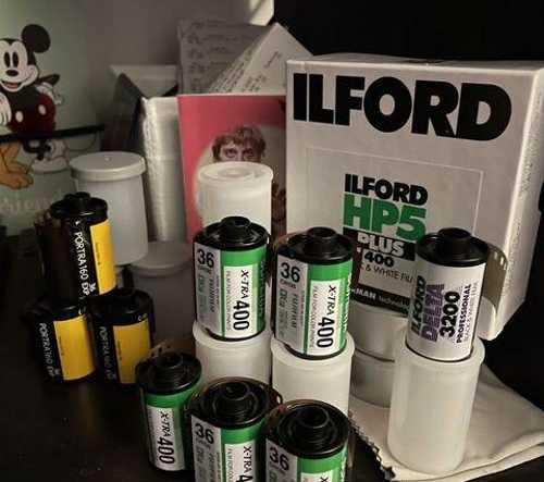 Фотопленка Kodak Fujifilm Ilford 135 35 мм