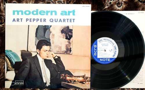 Art Pepper Quartet Modern Art Blue Note LP