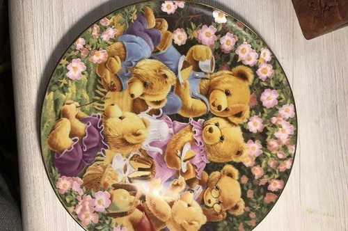 Тарелка коллекционная Тедди и его друзья