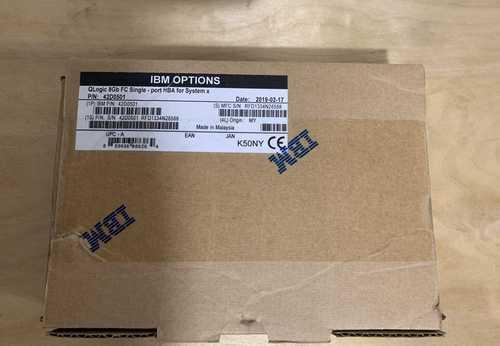 Контроллер IBM QLogic 8Gb FC Single-port 42D0501