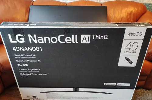 LG 49nano816NA 4K Smart новый Гарантия рст