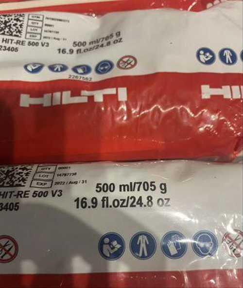 Клеевой анкер hilti