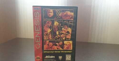 WWF RAW для Sega Genesis (Лицензия)