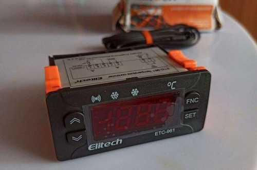 Контроллер температуры Elitech ETC-961