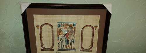 Картины папируса из Египта