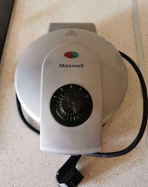 Вафельница maxwell mw 1571