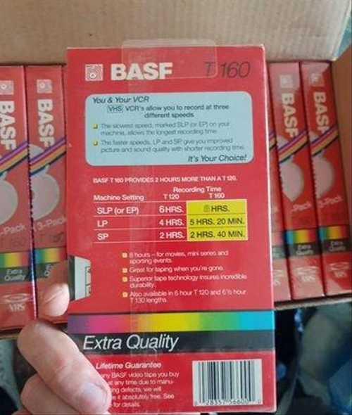 Видеокассеты basf T 160