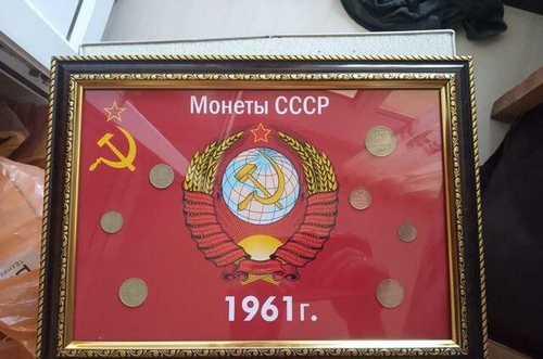 Панно из монет СССР