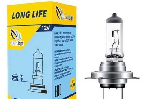 Галогеновая лампа Clearlight 12В LongLife