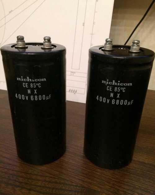 Nichicon 6800uf 400V Japan