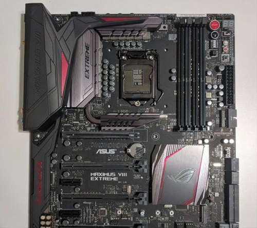 Asus maximus viii extreme + Intel core i9 9th