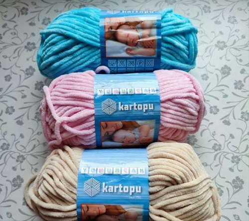 Плюшевая пряжа