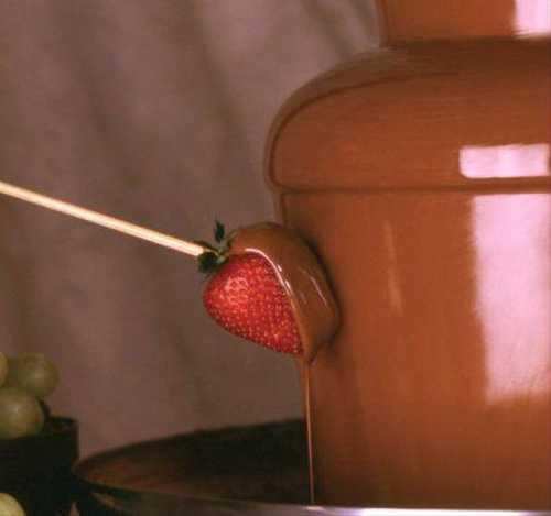 Шоколадный фонтан Chocolate Fondue Fountain 25 см